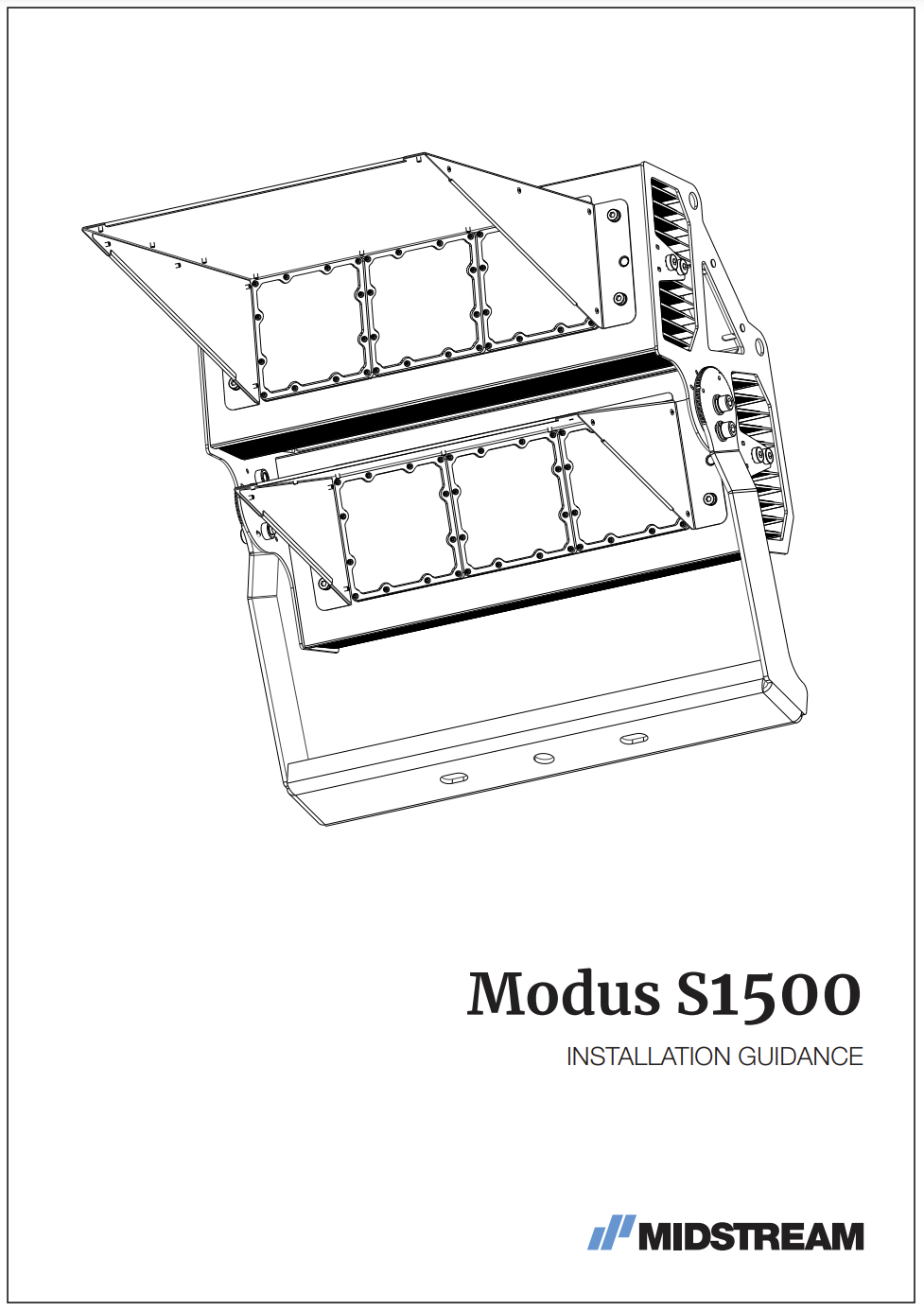 Installation Manual for the Modus S 1500